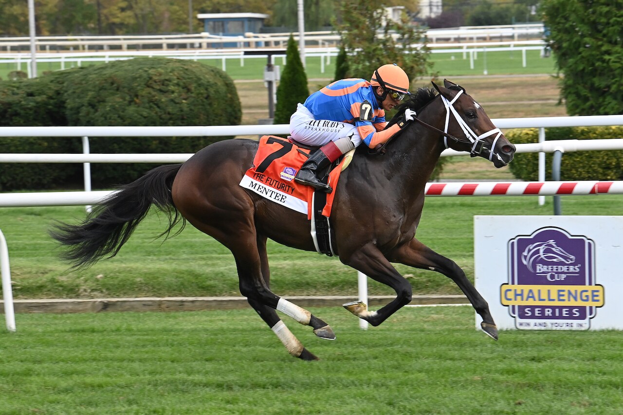 Breeders' Cup on tap for Mentee after Futurity win | BRISnet.com ...