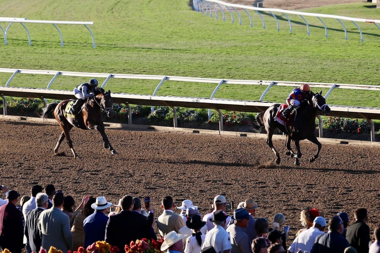Fierceness overcomes eventful trip, rolls in Pacific Classic | BRISnet ...