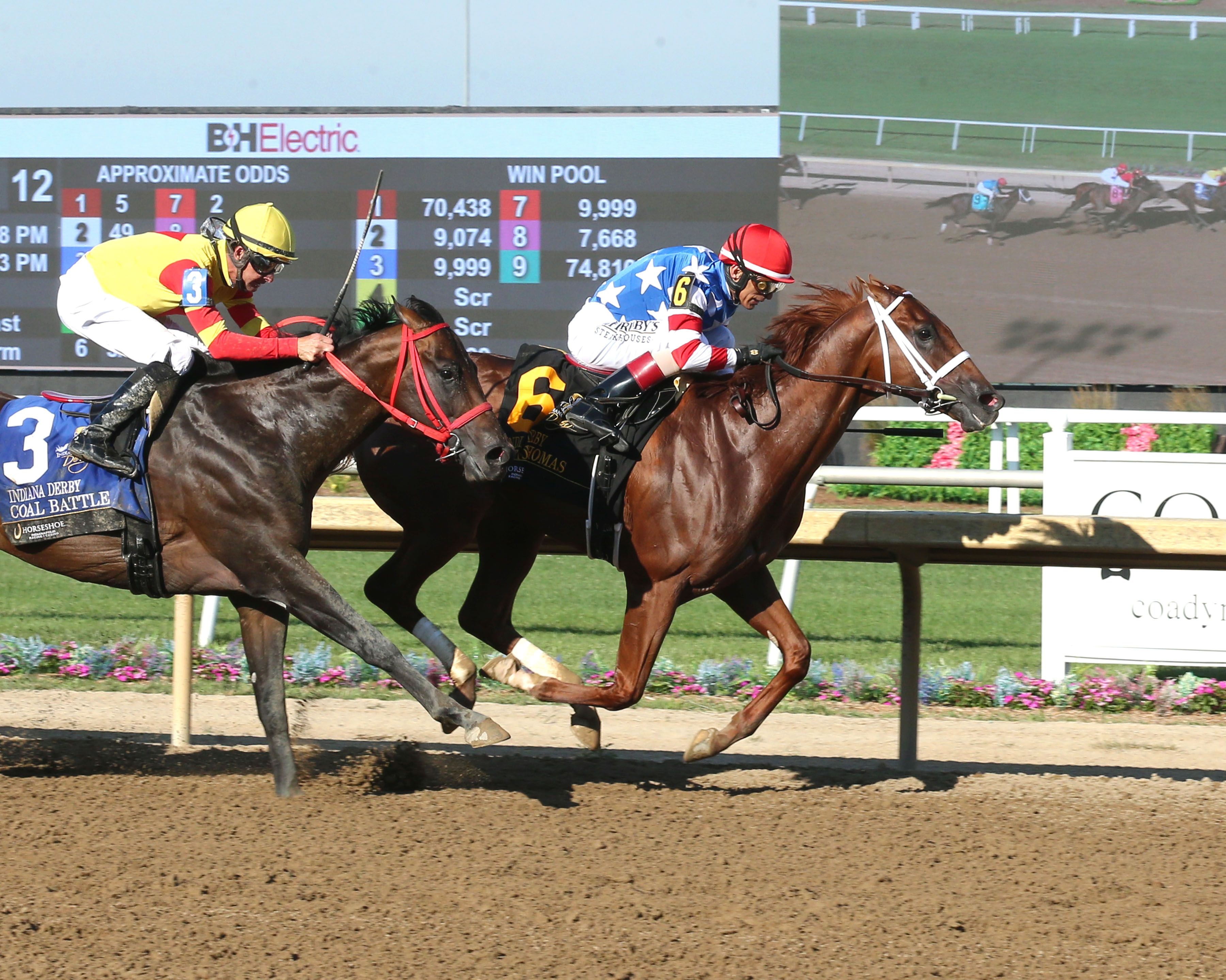 Tip Top Thomas breaks track record in Indiana Derby | BRISnet.com ...