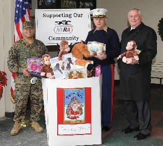 Big A contributions make 'Toys for Tots' a success - Handicappers' Edge